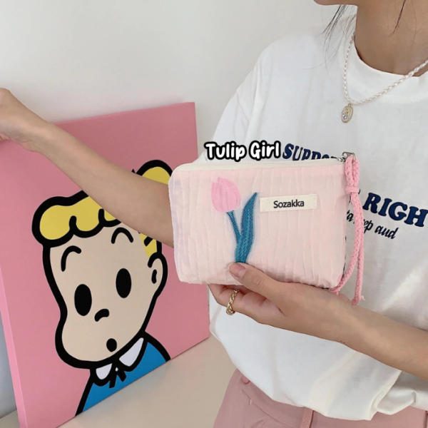 Coquette Pouch Bag | Cosmetiquero multiusos – Blummi Shop